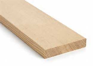 (LF) 1"x4" S4S Fir Decking - SOLD BY LF